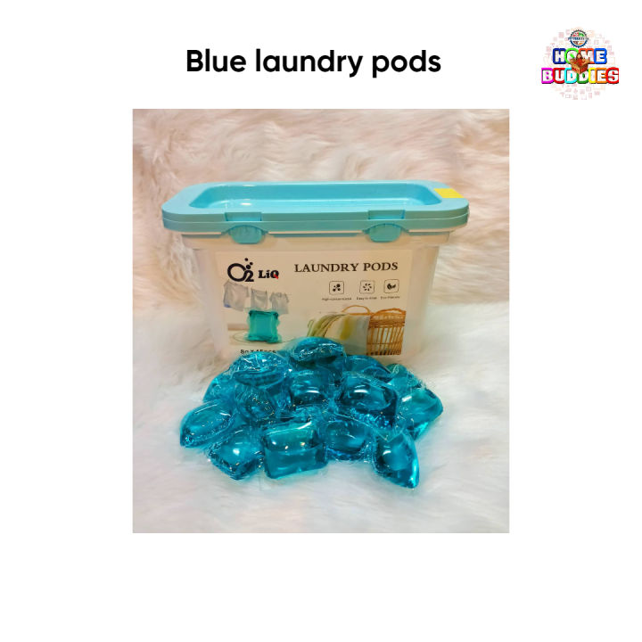O2 Liq Laundry blue pods | Lazada PH