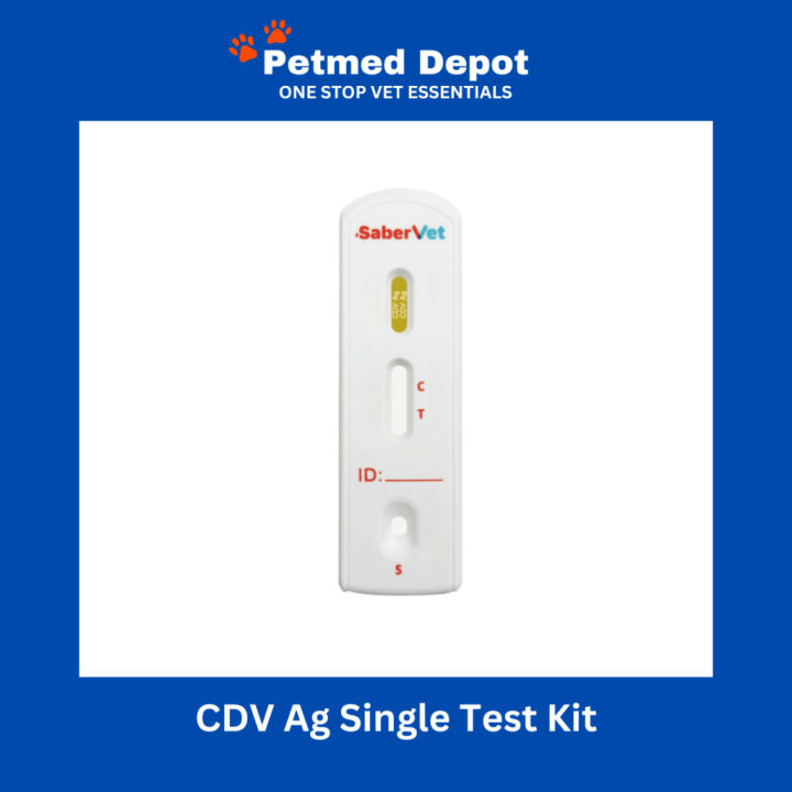 Canine Distemper Virus (CDV Ag) Test Kit SaberVet | Lazada PH