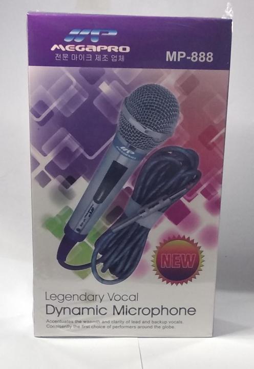 MEGAPRO MP-888 Wired Legendary Vocal Dynamic Microphone | Lazada PH