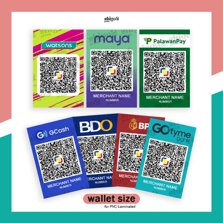 Wallet Size PVC Laminated Keychain QR Scan code | Lazada PH