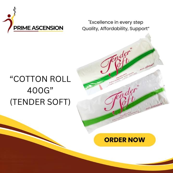 COTTON ROLL 400G / TENDER SOFT | Lazada PH