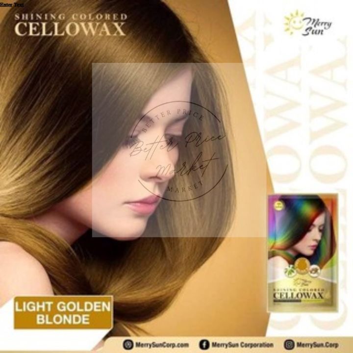 Light Golden Blonde Original Merry Sun Natural Sun Shining Colored ...