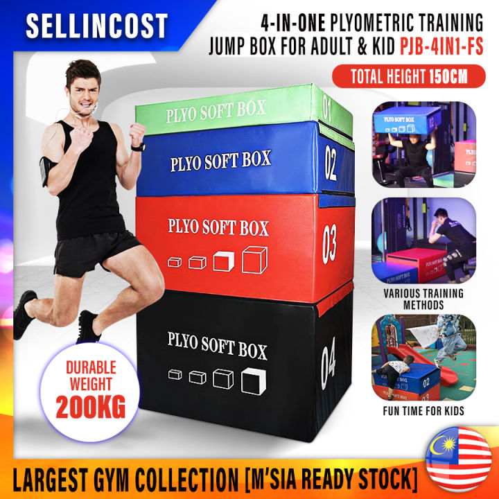 SellinCost Plyometric Jumping Box Gym Gym Fitness Cross Fit Gymnastics ...