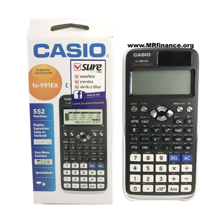 Casio fx-991EX ของใหม่ ของแท้ | Lazada.co.th