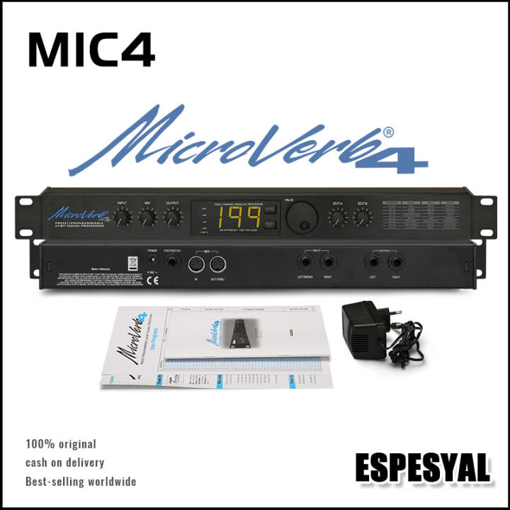efek vocal microverb 4 made in taiwan effect vocal kuping microphone ...