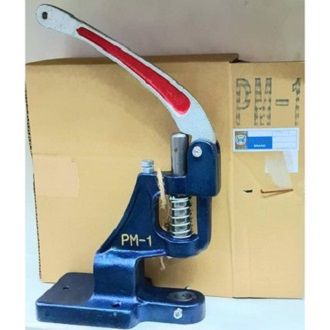 PM-1 Japan Import Hand Press Machine, for Punching Button/Rivet/Eyelet ...