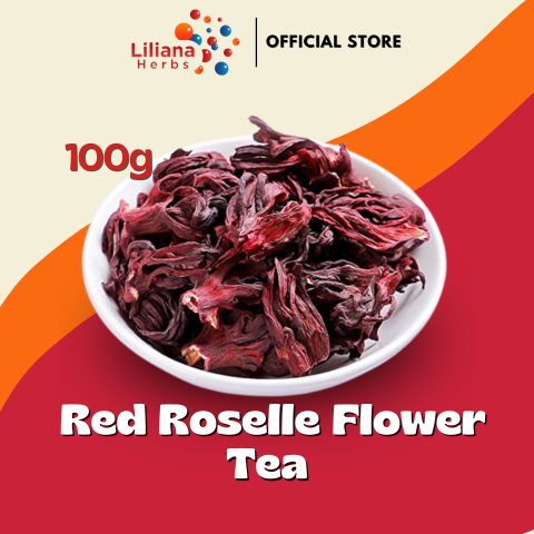 100gram Red Roselle Flower Tea Hibiscus Flower Ribena Tea洛神花茶袋装 - Ready ...