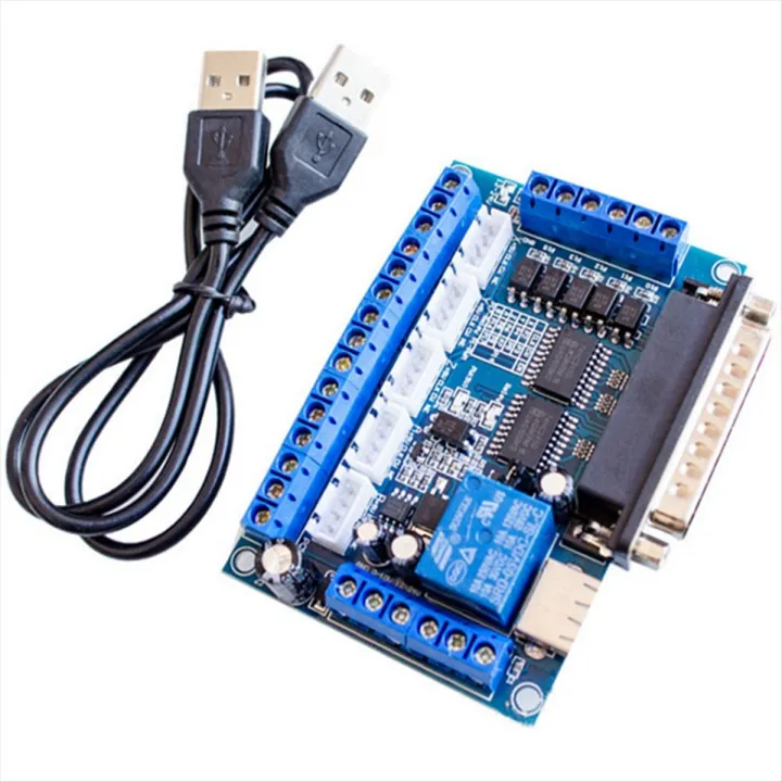Interface Board Interface Board CNC 5 with Optocoupler Adapter Stepper ...