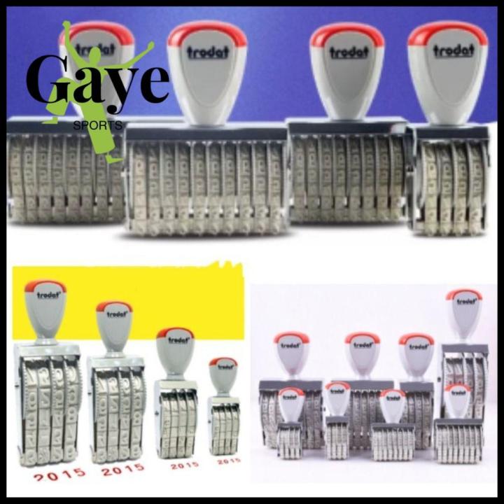 GS Personalized Number Stamp 3 ,4 , 5, 6, 8, 10, 12,or 14 Digits ...