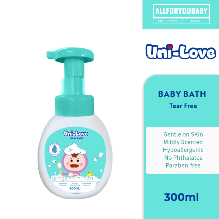 Uni Love Baby Bath 300ml | Lazada PH