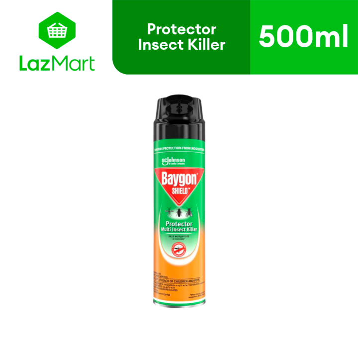 Baygon Shield Protector Multi-Insect Killer 500ml | Lazada PH