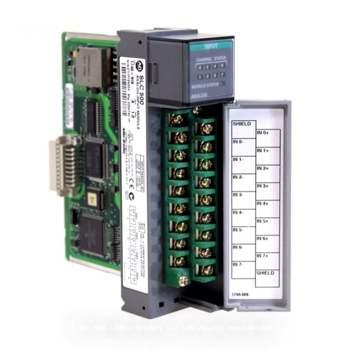 ALLEN-BRADLEY 1746-NI8 ALLEN-BRADLEY 1746-NI8 SLC 500 ANALOG INPUT ...