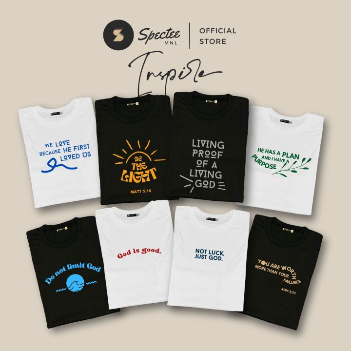 Inspire Shirts | Spectee MNL Tees Collection 2023 | Part I | Lazada PH