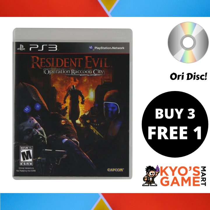 PS3 Resident Evil Operation Raccoon City (Terpakai) | Lazada