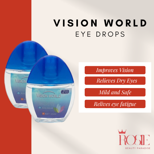 Vision World Eye Drops | Relief for Dry and Tired Eyes | Eye ...