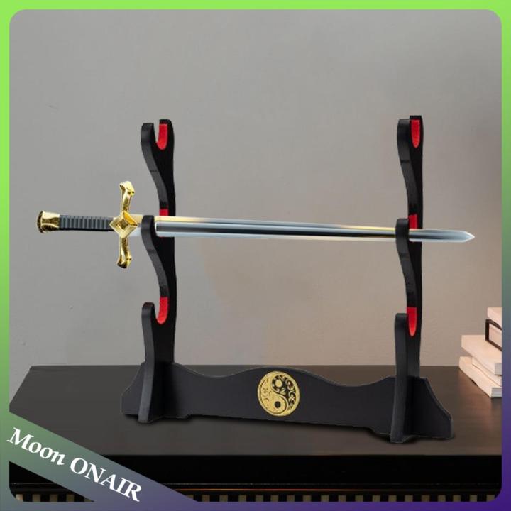 Moon ONAIR Desktop Sword Display Stand Sword Stand, Wooden ...