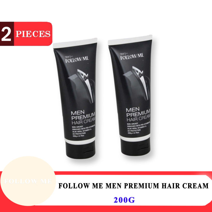 FOLLOW ME Men Premium Hair Cream 200g | Lazada Singapore