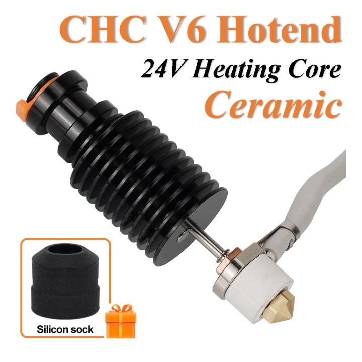 CHC V6 Hotend Ceramic Heater Fast Heating TCHC M6 Thread for DDE ...