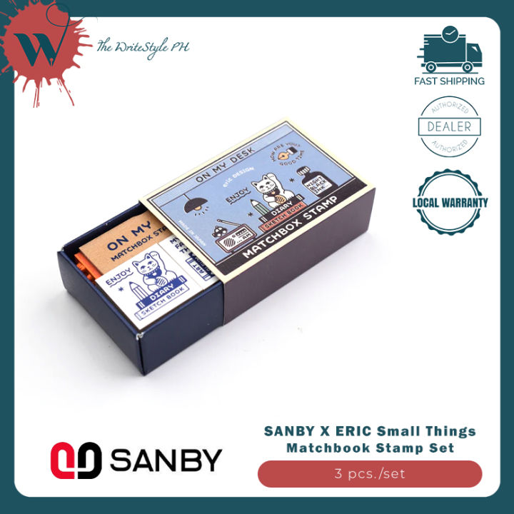 Sanby x Eric Small Things Stamp Set | Lazada PH
