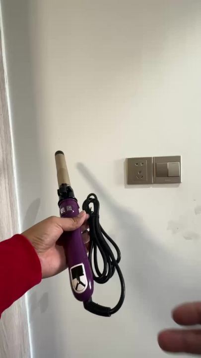 Spot fully automatic rotating electric curling rod automatic curling ...