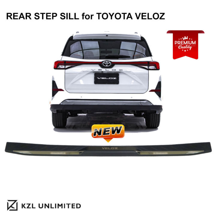 KZLU Rear Step Sill for Toyota VELOZ 2022-2024 | Lazada PH