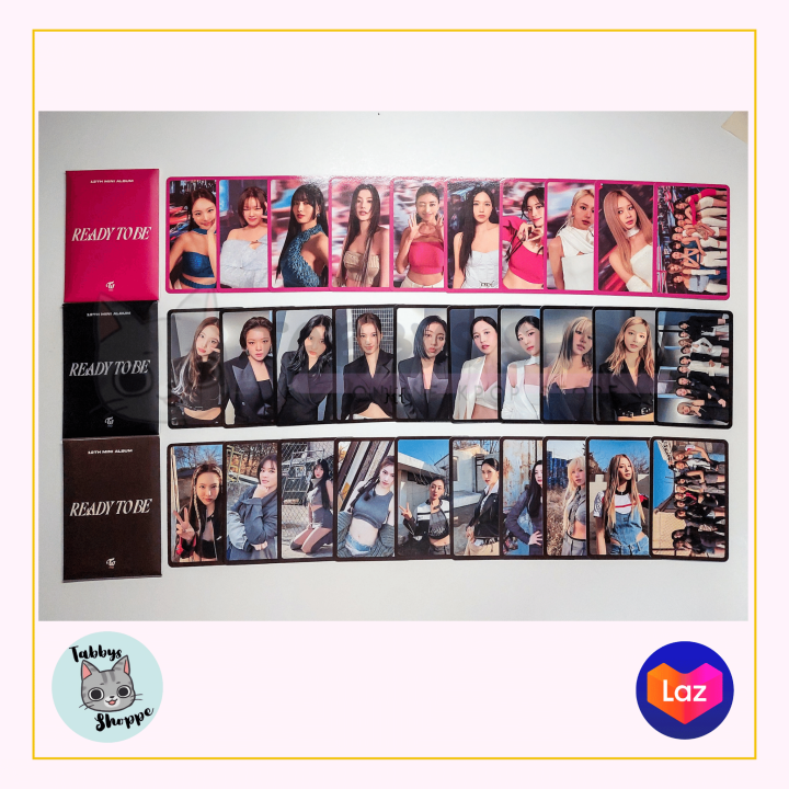 [ONHAND] TWICE READY TO BE OFFICIAL Photocard POB | Lazada PH