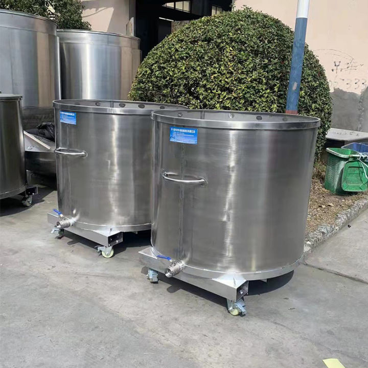 Dispenser cylinder stainless steel paint cylinder movable mixing barrel ...