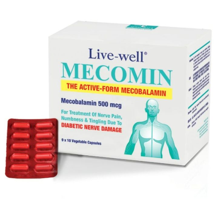 Ready-made inventory Mecomin Mecobalamin 90 Capsule/ box | Lazada