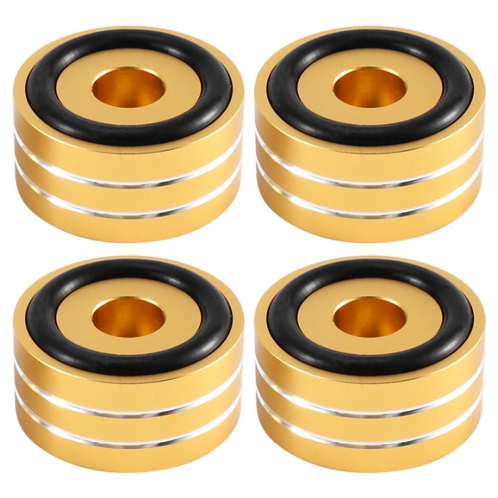 4Pcs 40X20mm Aluminum HIFI AMP Speaker Isolation Stand Turntable DAC ...