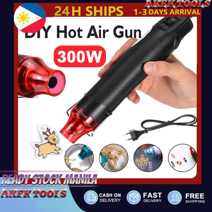 Light Blue Heat Gun Resin Heat Gun6.6ft Cable 300w Hot Air Gun For ...