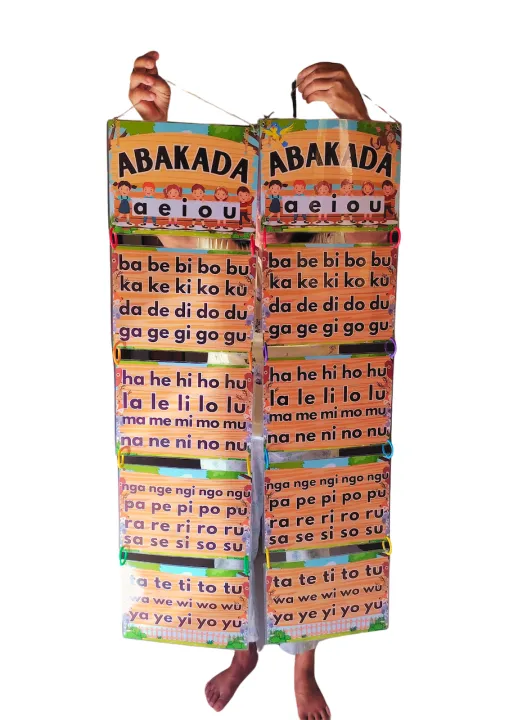 Laminated ABAKADA Hang Chart – A4 Size, 5 Pages, Puwedeng I-hang sa ...