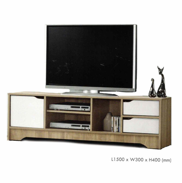 4 Feet TV Cabinet Wood Place on Floor Cabinet L1200MM X W300MM X H400MM ...