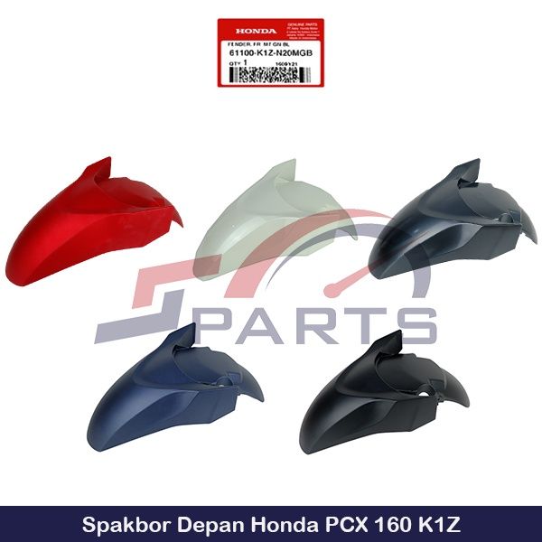 Front fender spakbor depan honda pcx 160 K1Z Original AHM | Lazada ...