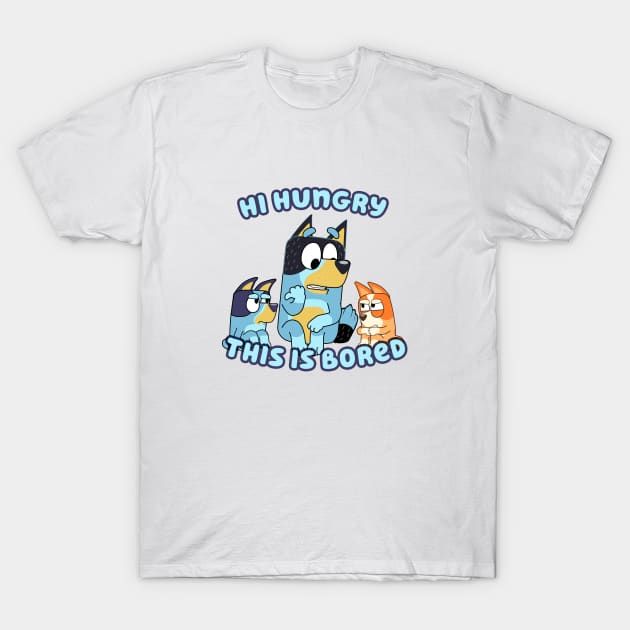 Hi Hungry This is Bluey T-Shirt | Lazada PH