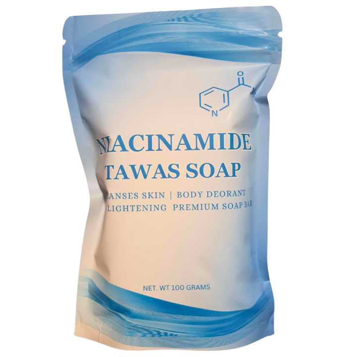 NIACINAMIDE TAWAS SOAP Whitening For Body Odor For Kids Smoothens Skin ...