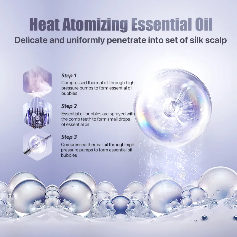 Philips Head Massage Comb Head Massager Scalp Smart Massage Comb Hair ...