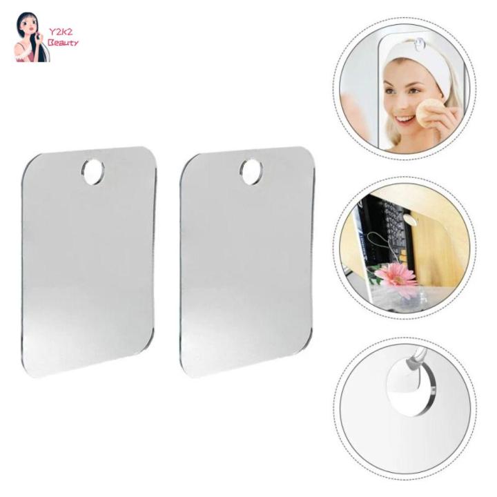 Y2K2 ความละเอียดสูง กระจกสะท้อนอะคริลิก พร้อมตัวดูดผนัง แขวนได้ง่าย ...