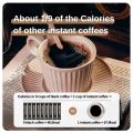 DUJOSOO black coffee Sugar-free instant zero fat zero trans fatty acids ...