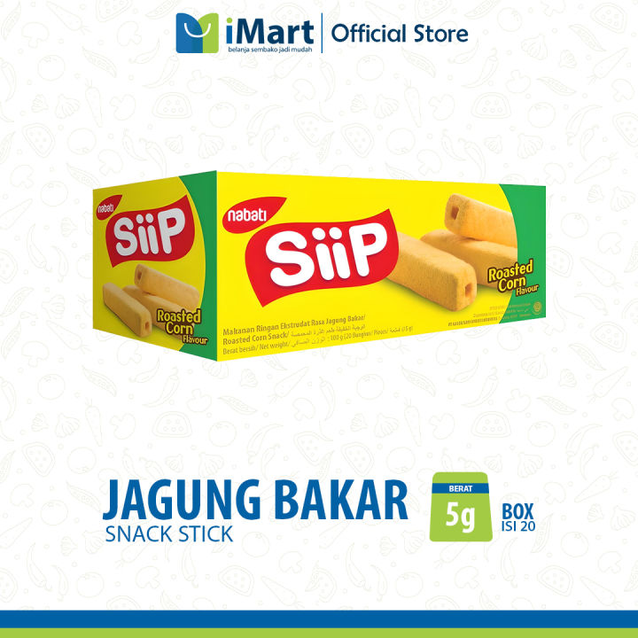 Nabati Siip Snack Stick Jagung Bakar Box 20x5g | Lazada Indonesia
