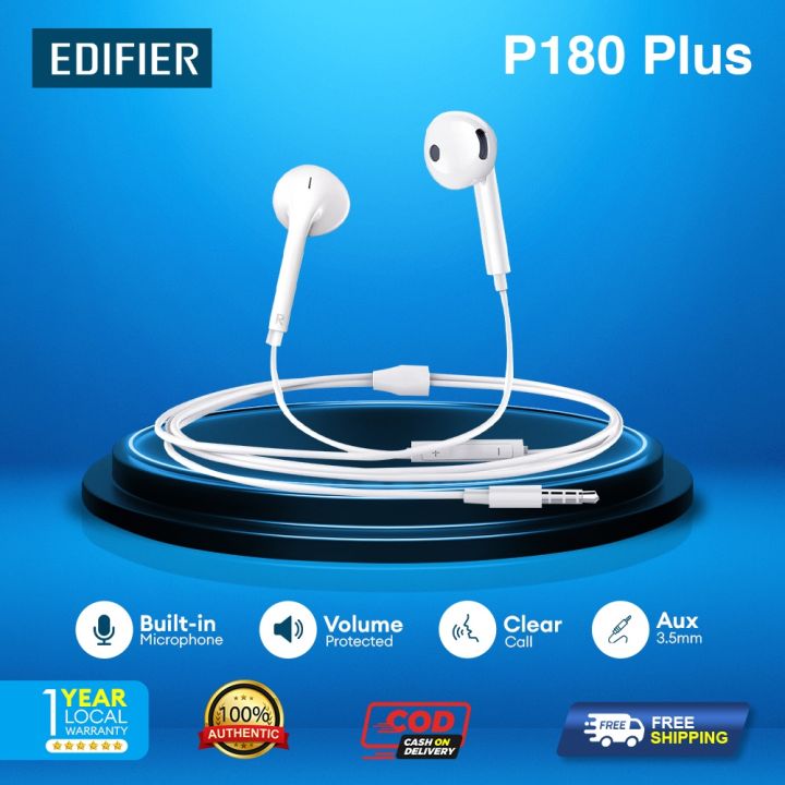 Edifier P180 Plus P180 Type-C Built-in Microphone HD Voice Free Talking ...
