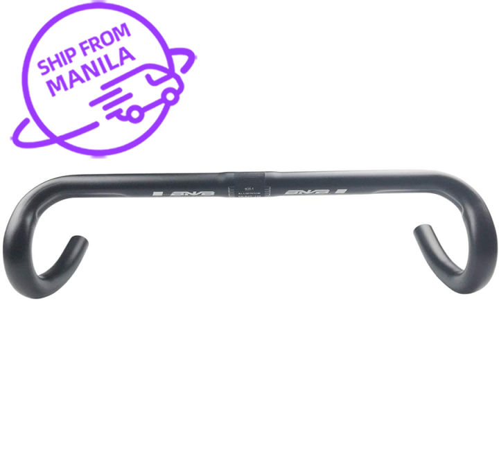 BNVB Road Bike Drop Bar Aluminum Alloy Fixed Gear Bike Bent Bar, Road ...