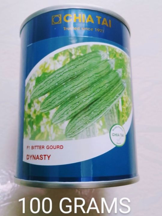 DYNASTY F1 HYBRID BITTER GOURD(100 GRAMS)BY CHIA TAI SEEDS | Lazada