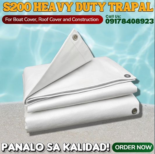 8x12ft S200 ORIGINAL TRAPAL MAKAPAL WATERPROOF ORIGINAL S200 HEAVY DUTY ...