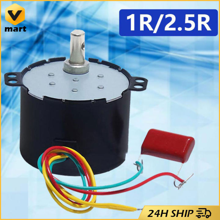 220V High Torque Low Rpm Ac Gear Motor 50KTYZ AC Synchronous Gear Motor ...
