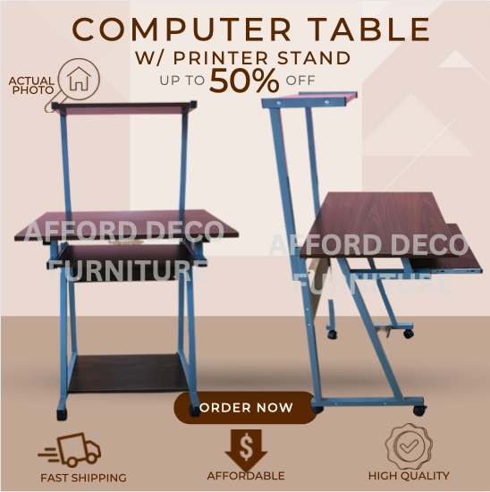 Computer table with Printer Stand | Lazada PH