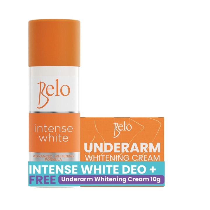 Belo Intense White Deo 40 ml + Underarm Whitening Cream 10g | Lazada PH