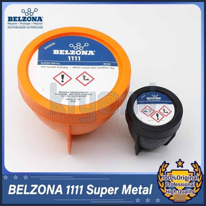 BELZONA 1111 Super Metal Repair Agent 1kg Base Solidifier Two Component | Lazada Singapore