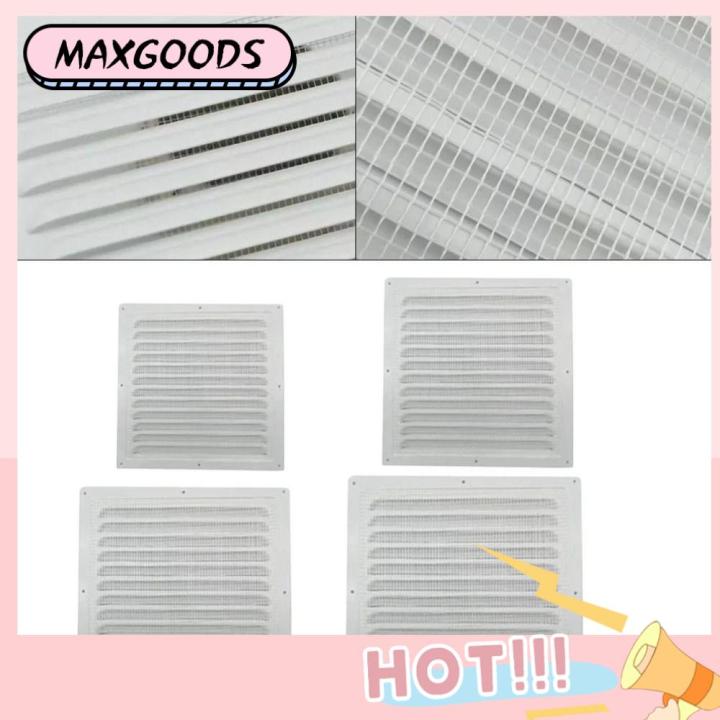 Air Vent Grille Ventilation Cover Metal window Square Vent Insect ...