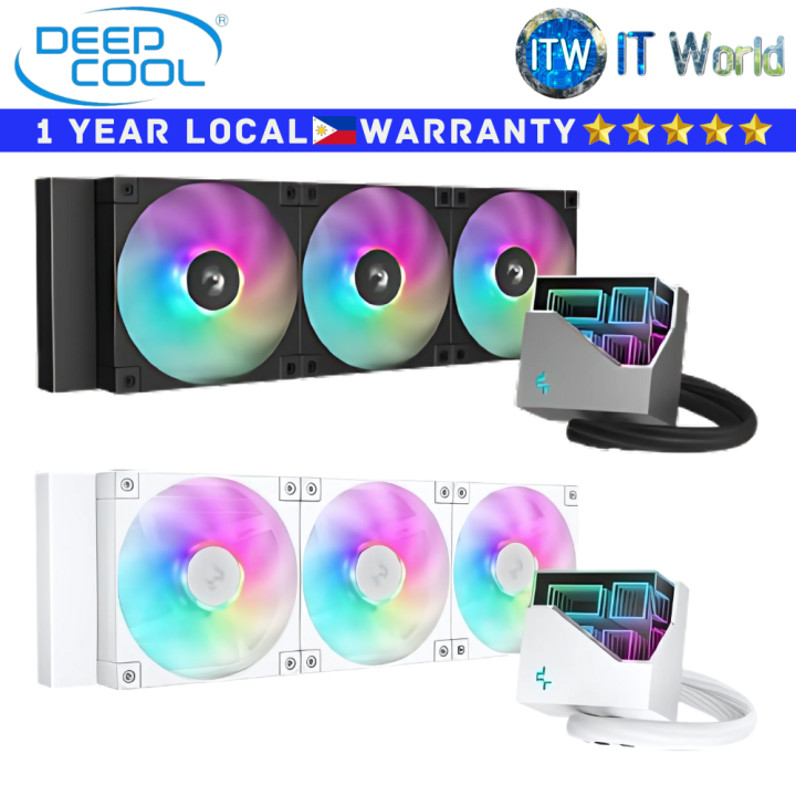 Deepcool CPU Cooler Fan LT360 ARGB 360mm Liquid Cooler Anti-Leaking ...