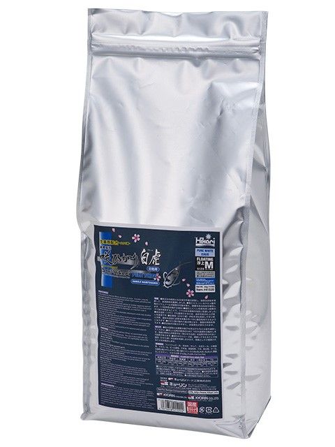 SAKI HIKARI PURE WHITE (M) 15KG Koi / Fish Food FLOAT ORIGINAL (READY ...